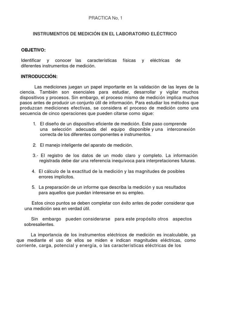 Practica 1 de Mediciones | PDF | Medición | Información