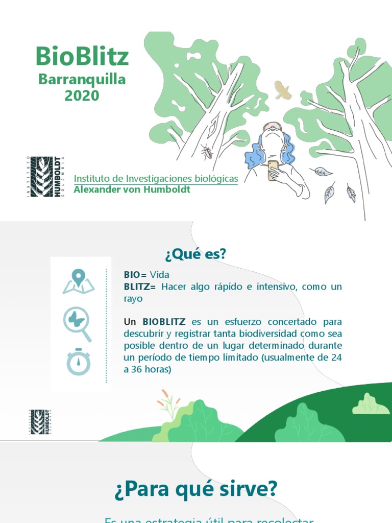 2.bioblitz Barranquilla IAvH | PDF