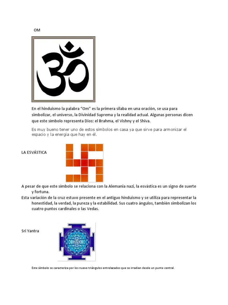Simbolos Hindues PDF | PDF | Shiva | Religiones indias