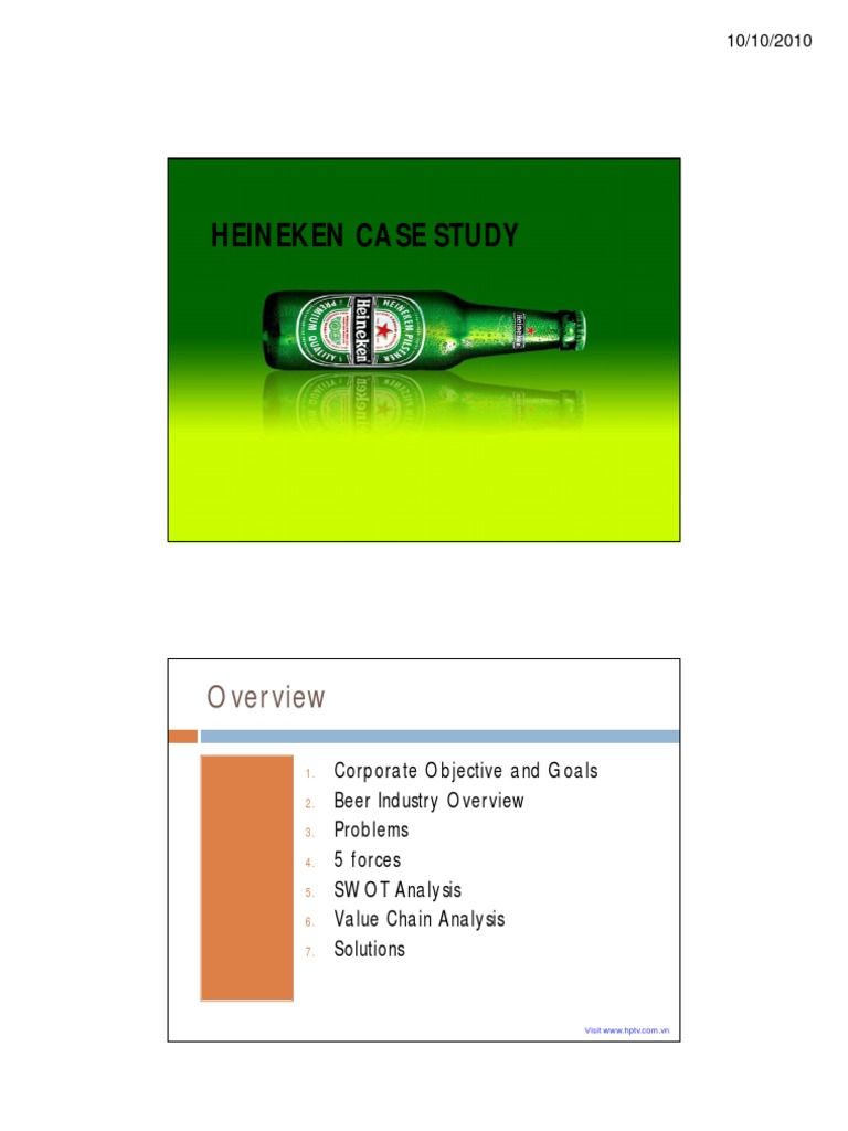 Heineken Case Study | PDF | Brewing | Economies