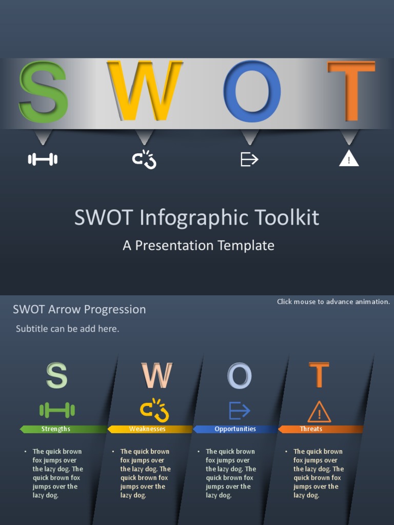 Swot Infographic Toolkit 18383 | PDF | Swot Analysis | Computing