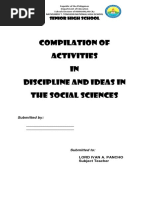 Activity Sheets DISS | PDF | Social Science | Job Interview