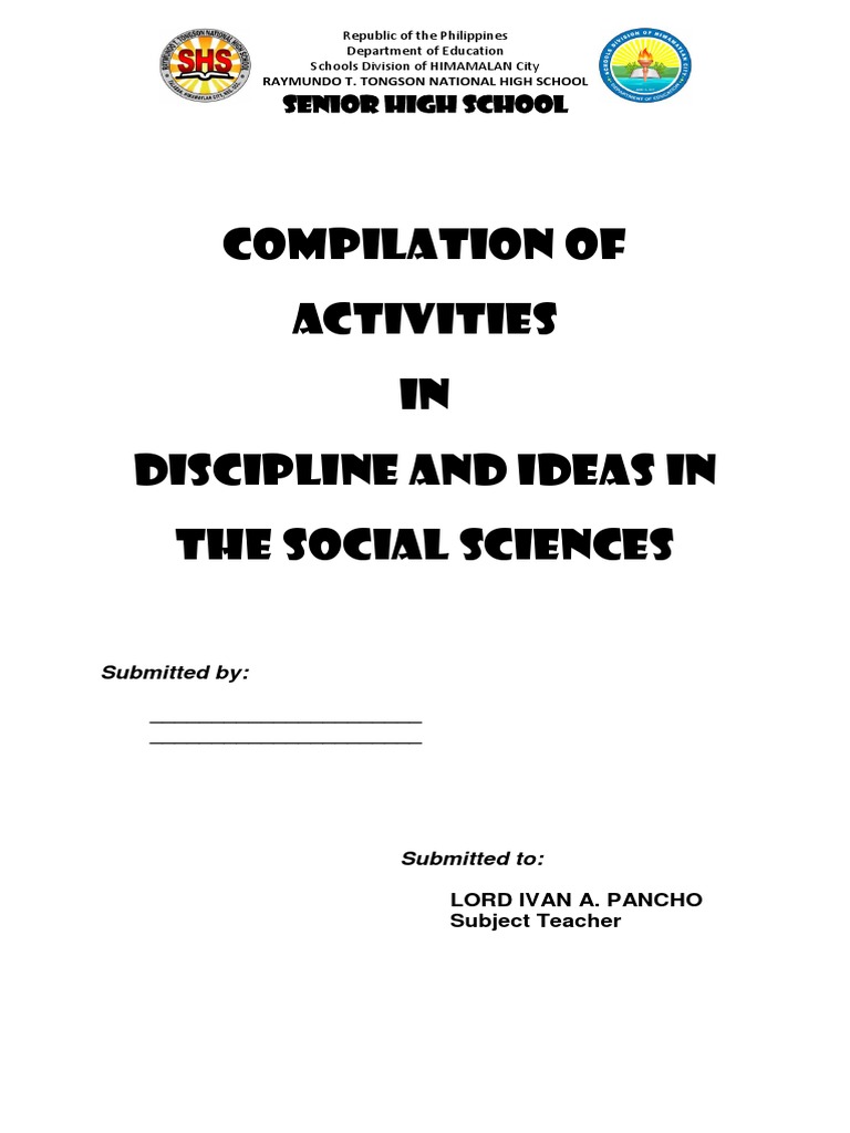 Activity Sheets - Grade 11 - Humss | PDF | Social Science | Job Interview