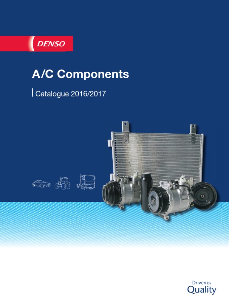 DENSO ACCORD Deac160001mm PDF | PDF | Air Conditioning | Heat Exchanger