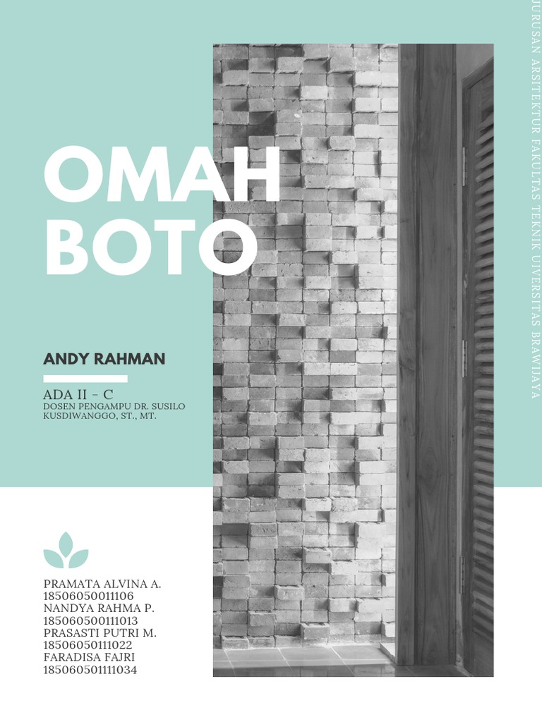 Omah Boto PDF | PDF