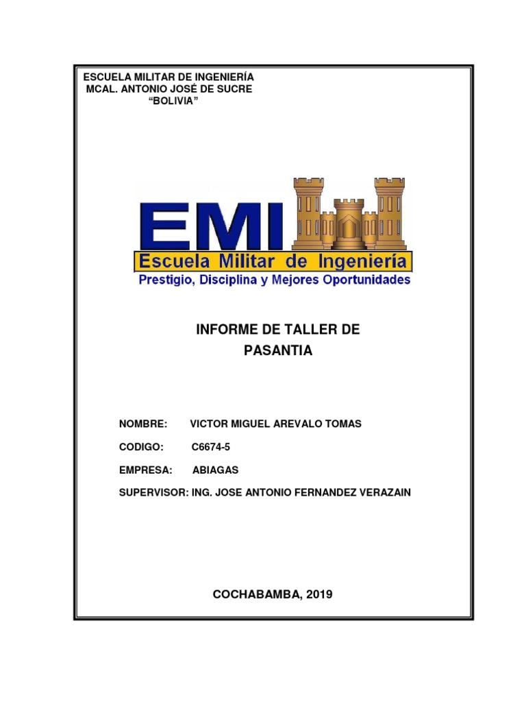 Caratula Informe | PDF