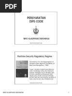 ISPS Code: Maritime Security Guide | PDF | Computer Security | Security