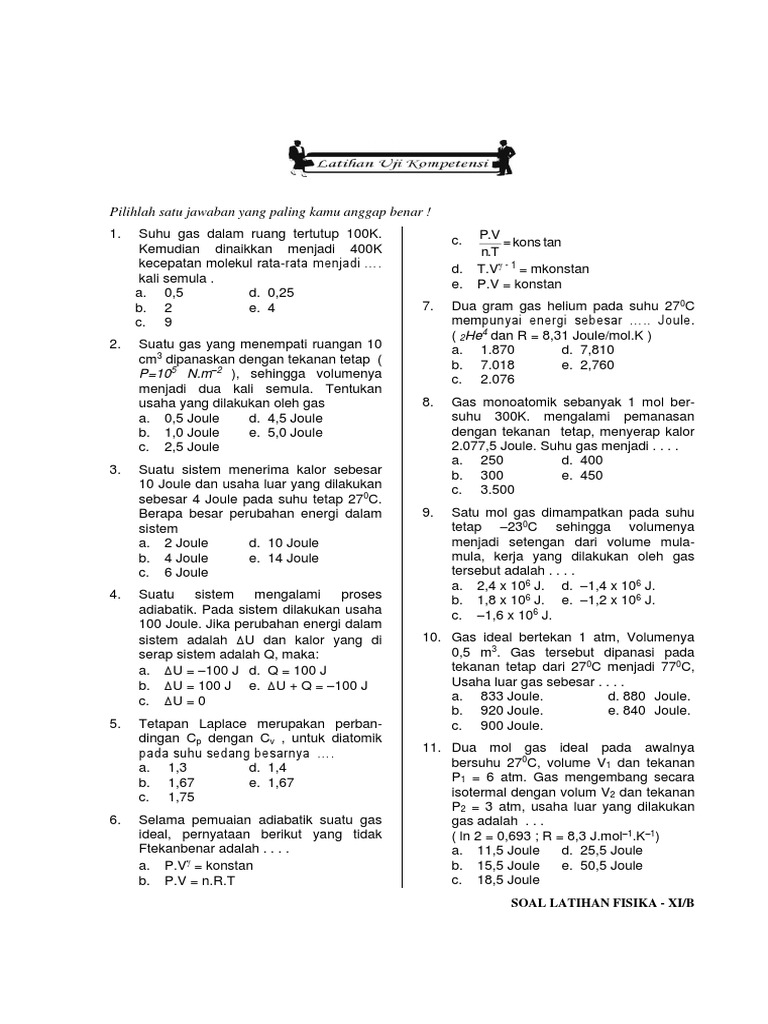 TERMODINAMIKA | PDF | Metode & Bahan Ajar