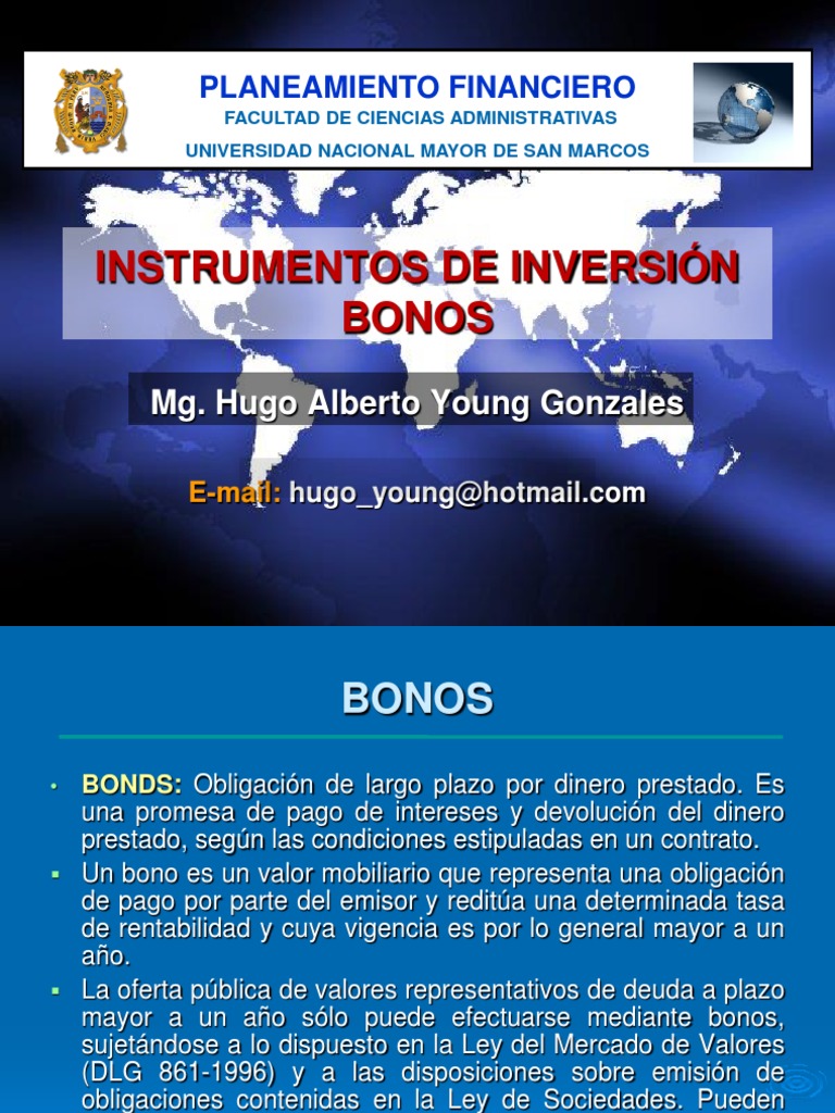 Tipos y Clasificación de Bonos Financieros | PDF | Bonos corporativos ...
