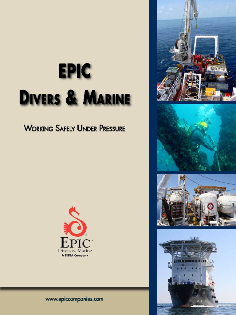 Epic Divers Marine Brochure | PDF | Underwater Diving | Nature