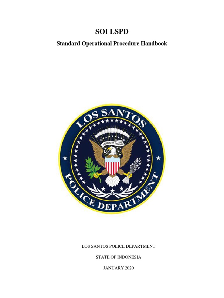 Handbook - SOI - LSPD - 27 Jan 2020 | PDF