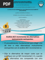 Reporte - Cuadro Comparativo B-C Incremental y Excluyente | PDF | Science | Business