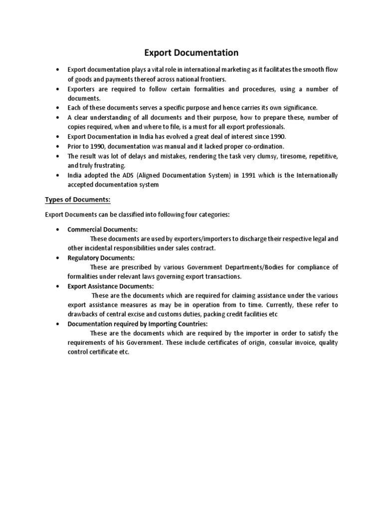 Documentation For Logistics | PDF | Bill Of Lading | Invoice