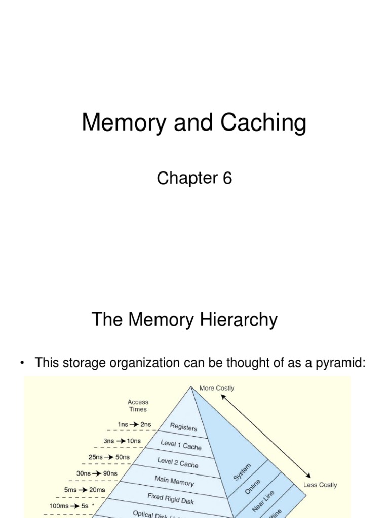 Cache Mapping | Download Free PDF | Cpu Cache | Random Access Memory