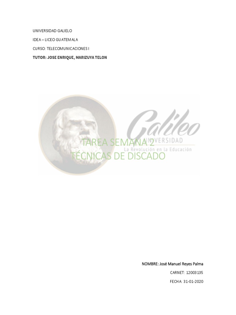 12003135tecnicas de Discado | PDF | Telefonía | Tecnología de ...