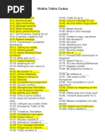 10 Codes & Alphabet Codes (Phonetic Alphabet) | PDF | Traffic