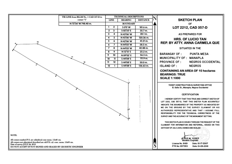 Sample Property Map | PDF