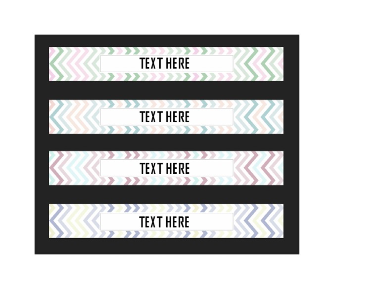 Binder Spine Template 1 Inch | PDF