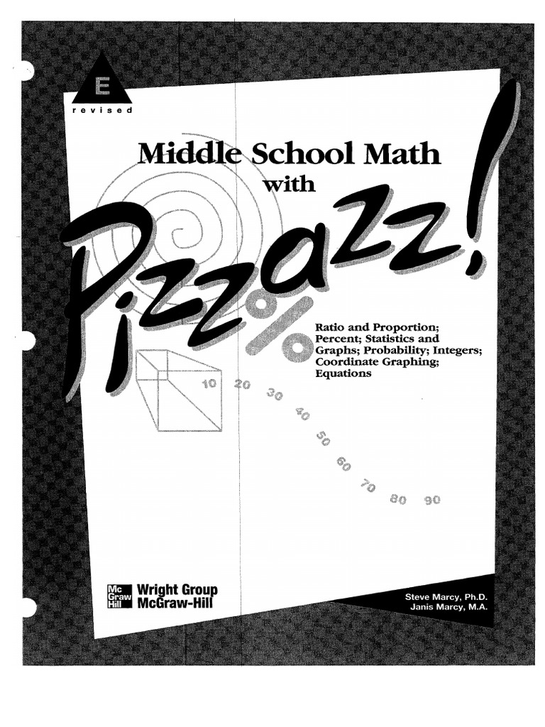 Middle School Math with Pizzazz! Book E | PDF | Language Arts & Discipline
