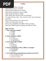 Reading Comprehension Worksheets Filipino For Grade 2 | PDF