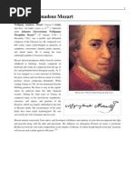 Mozart - A Timeline of The Great Composer's Life | PDF | Wolfgang ...