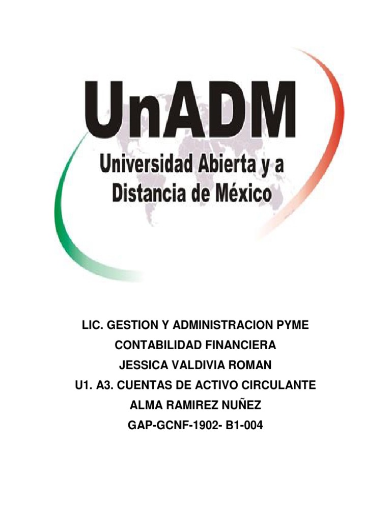 GCNF U1 A3 Alrn | PDF | Dinero | Servicios (economía)