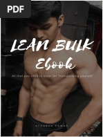 Gharilla's 12-Week Bulking Guide | PDF | Strength Training | Muscle ...