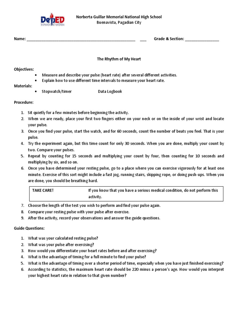 Measuring Heart Rate Timing Advantages | PDF | Pulse | Heart Rate