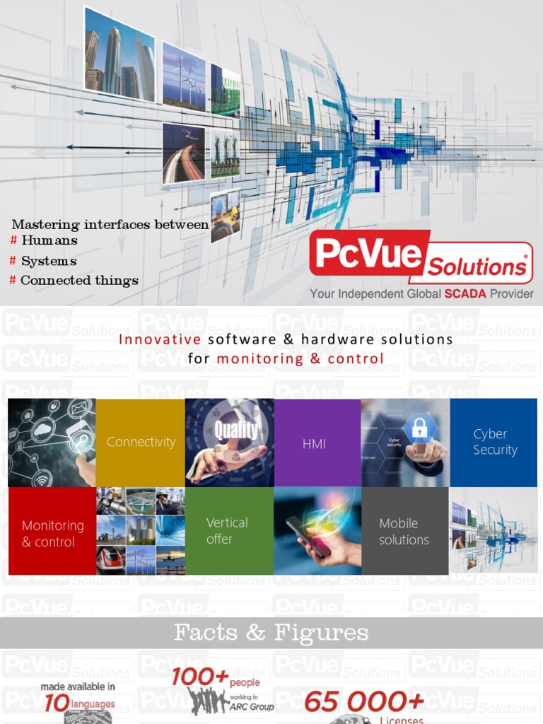 PcVue Solutions 2018 en | PDF | Scada | Computer Network