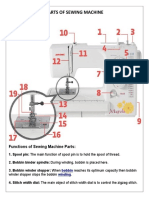 Parts of A Sewing Machine Answer Key | PDF | Travel | Home & Garden