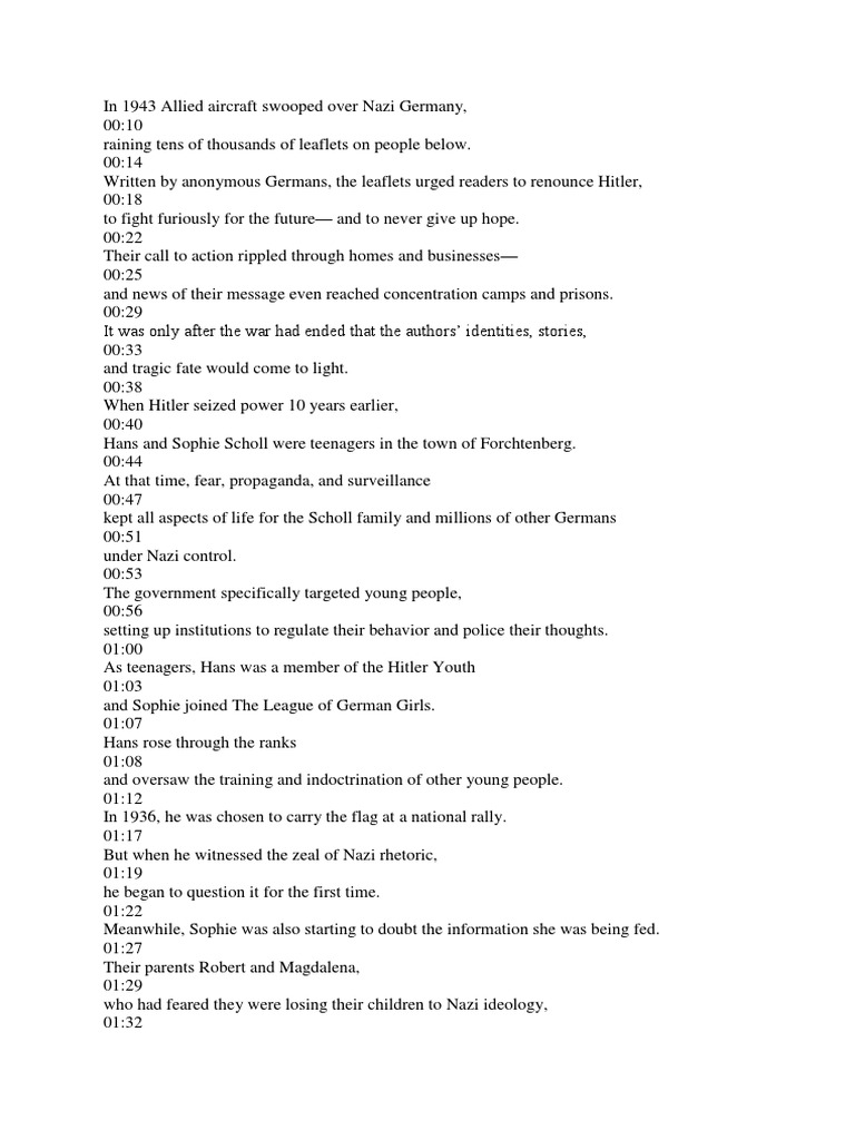 Ted Ed Resistance To Hilter | PDF | Nazi Germany | World War II