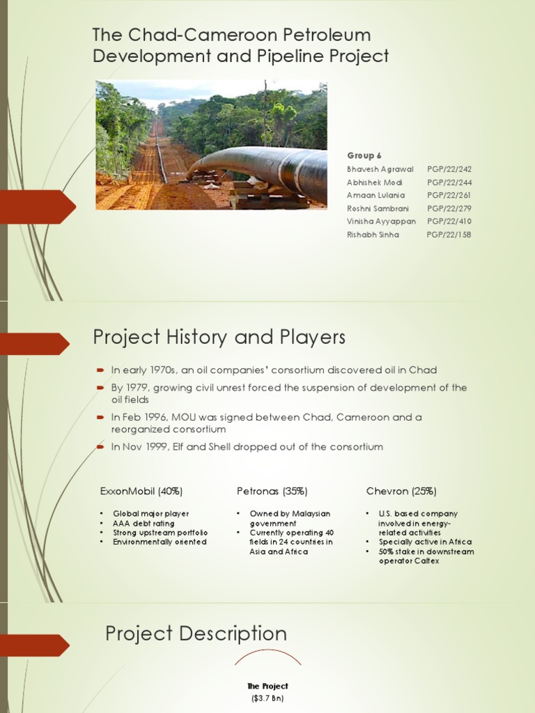 Chad-Cameroon Oil Project Overview | PDF | World Bank | Barrel (Unit)