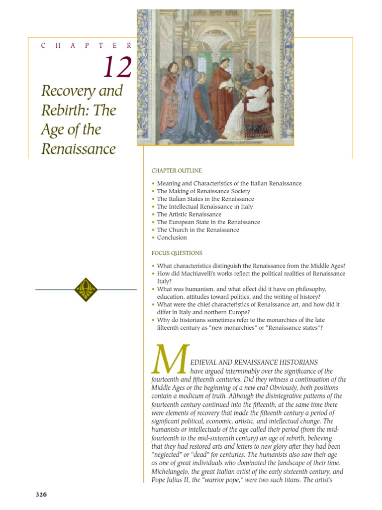 12 Renaissance PDF | PDF | Renaissance | Italian Renaissance