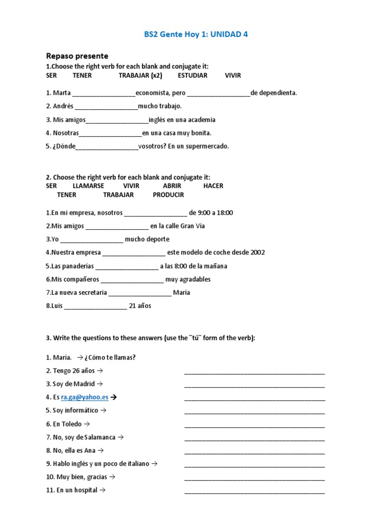 Bs2-Unidad 4-Ejercicios Extra | PDF | Business