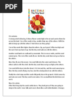 The Tiny Seed by Eric Carle | PDF | Flowers | Botany