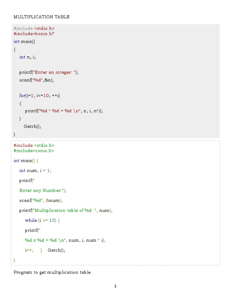 Multiplication Table | PDF | Number Theory | Numbers