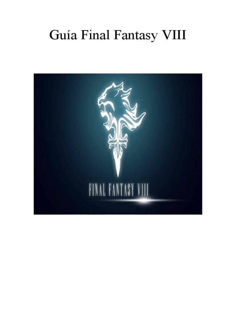 Guia Final Fantasy VIII (Eldoin) | PDF