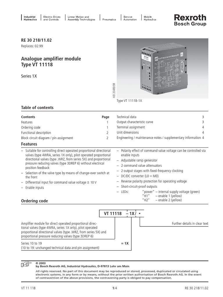 vt11118 1x | PDF | Amplifier | Vacuum Tube