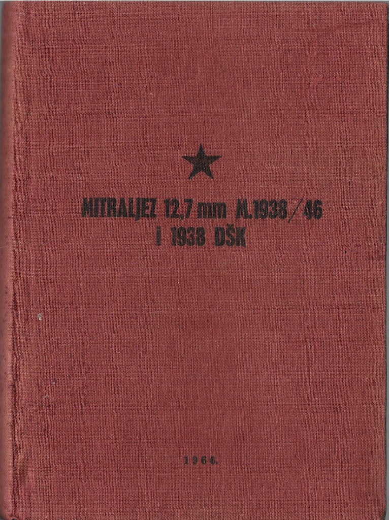 Mitraljez 127mm M1938-46 I 1938 DSK 1966 | PDF | Nature
