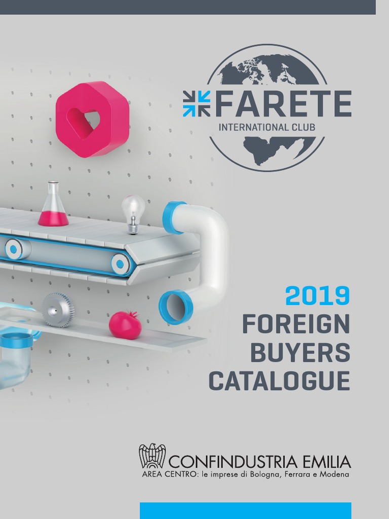 Catalogue FARETE International Club 2019 | PDF | Biogas | Anaerobic ...