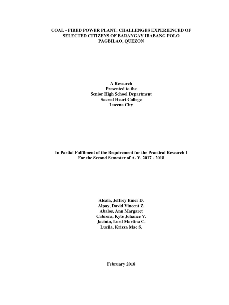 Coal - Fired Power Plant Challenges Exper | PDF | Air Pollution | Coal