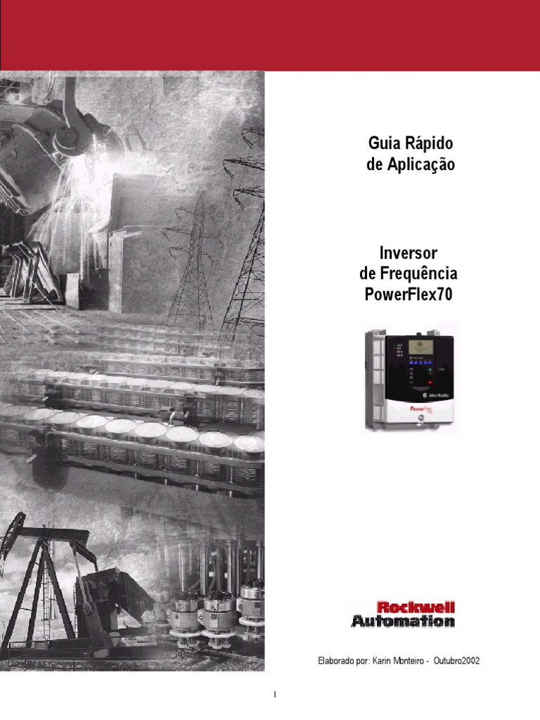 Inversor Powerflex 70 PDF | PDF | Entrada/Saída | Eletromagnetismo