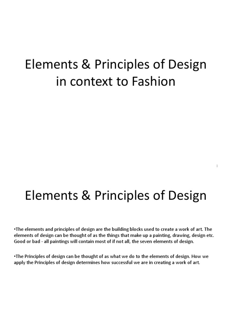 Elements of Design | PDF | Hue | Color