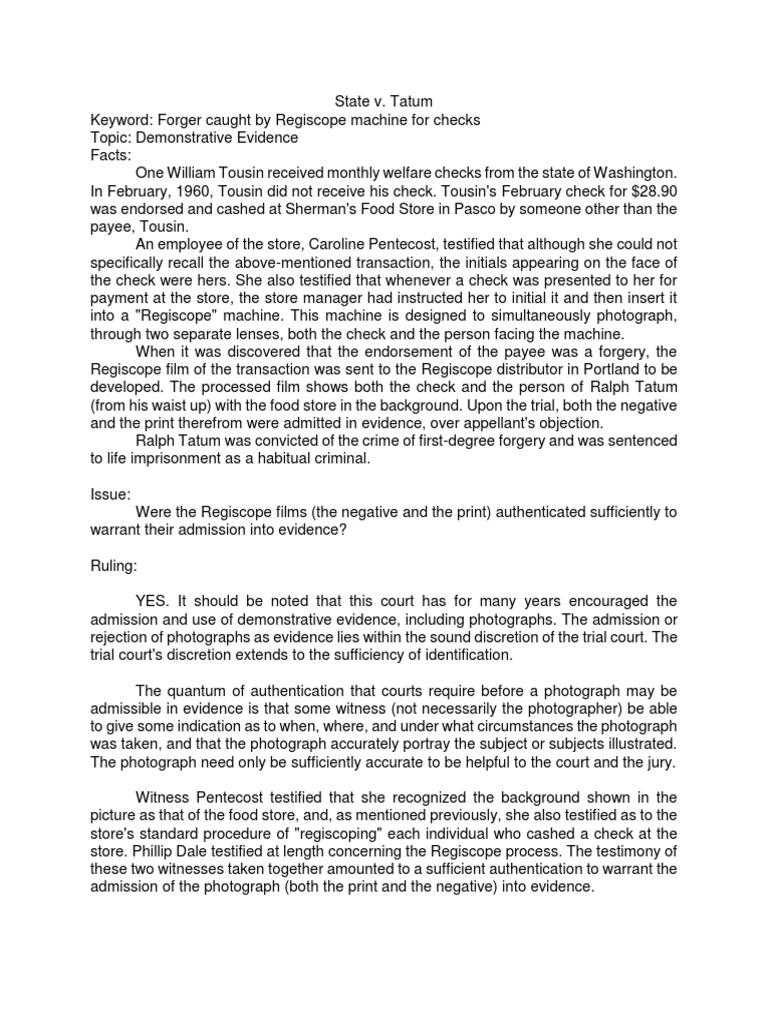 Regiscope Evidence in Forgery Case | PDF | Witness | Evidence