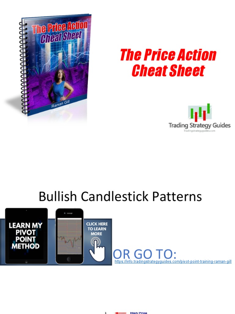 Price Action Cheatsheet PDF | PDF | Market Trend | Economic Forecasting