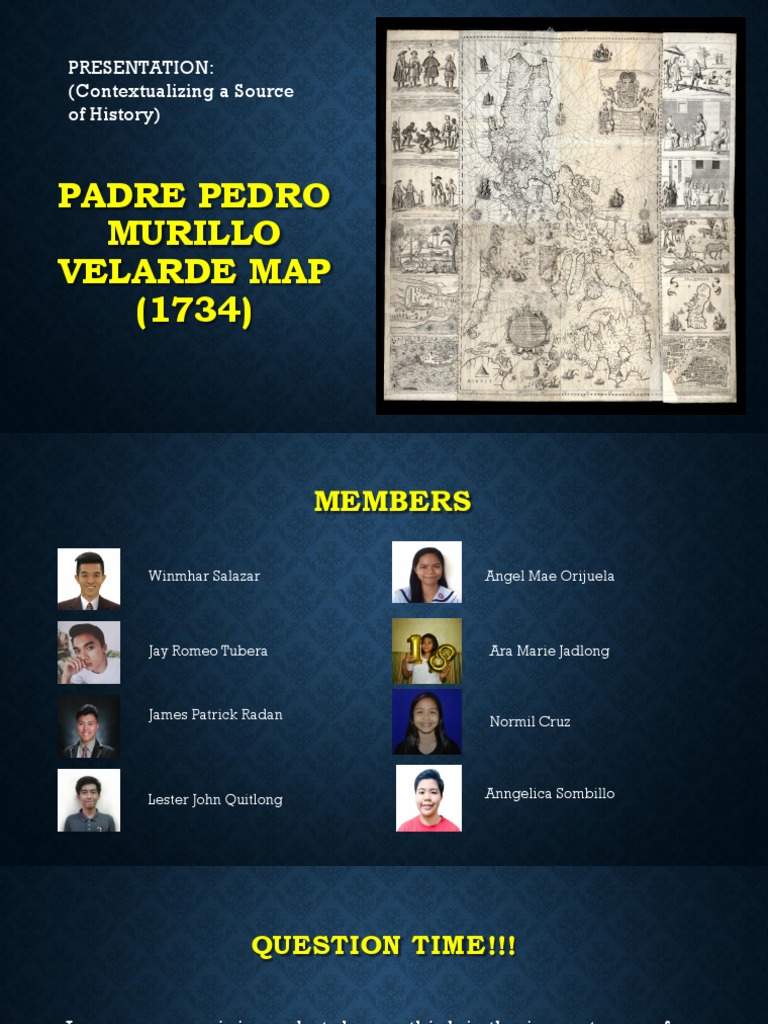 Padre Pedro Murillo Velarde Map 1734 | PDF