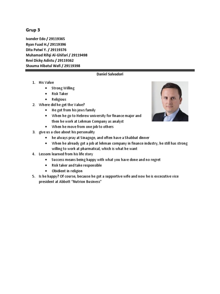 Daniel Salvadori and Jaime Irick | PDF