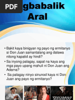 Ang Pagkahuli NG Ibong Adarna at Ang Pagtataksil Kay Don Juan | PDF