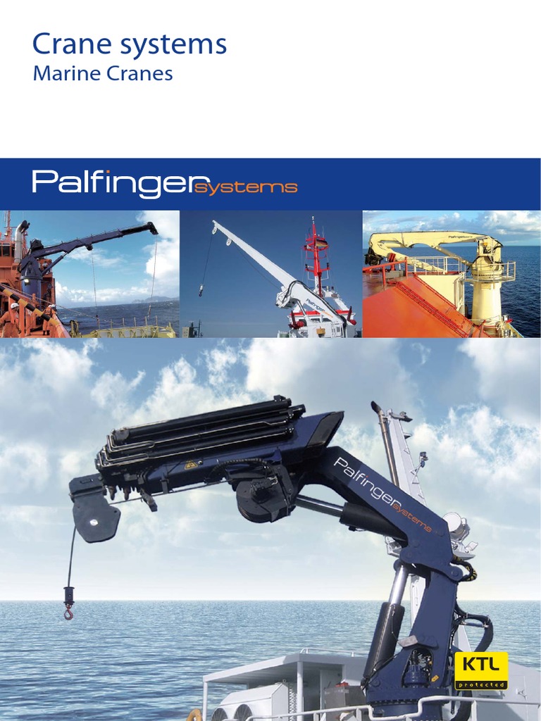 Palfinger Systems - Marine Cranes PDF | PDF | Crane (Machine) | Nature