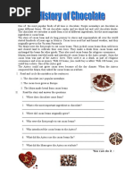 Pinnola Sub Lesson Plan 2 Chocolate | PDF | Chocolate | Cocoa Bean